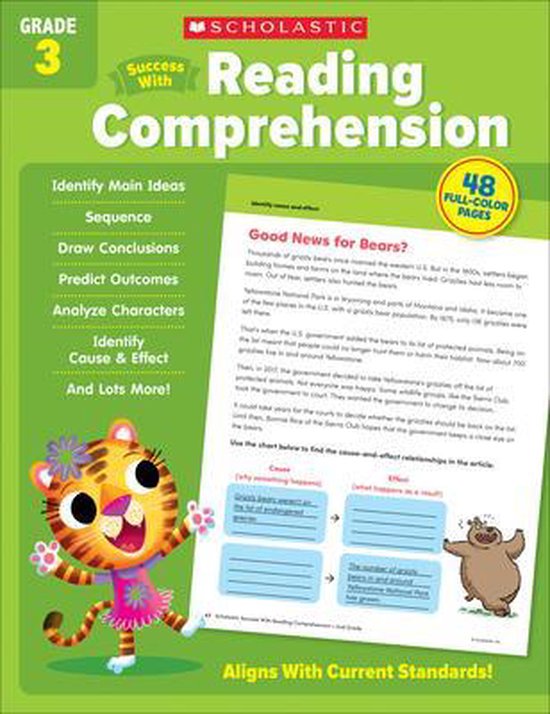 Scholastic Success With Reading Comprehension, Grade 3, Scholastic ...
