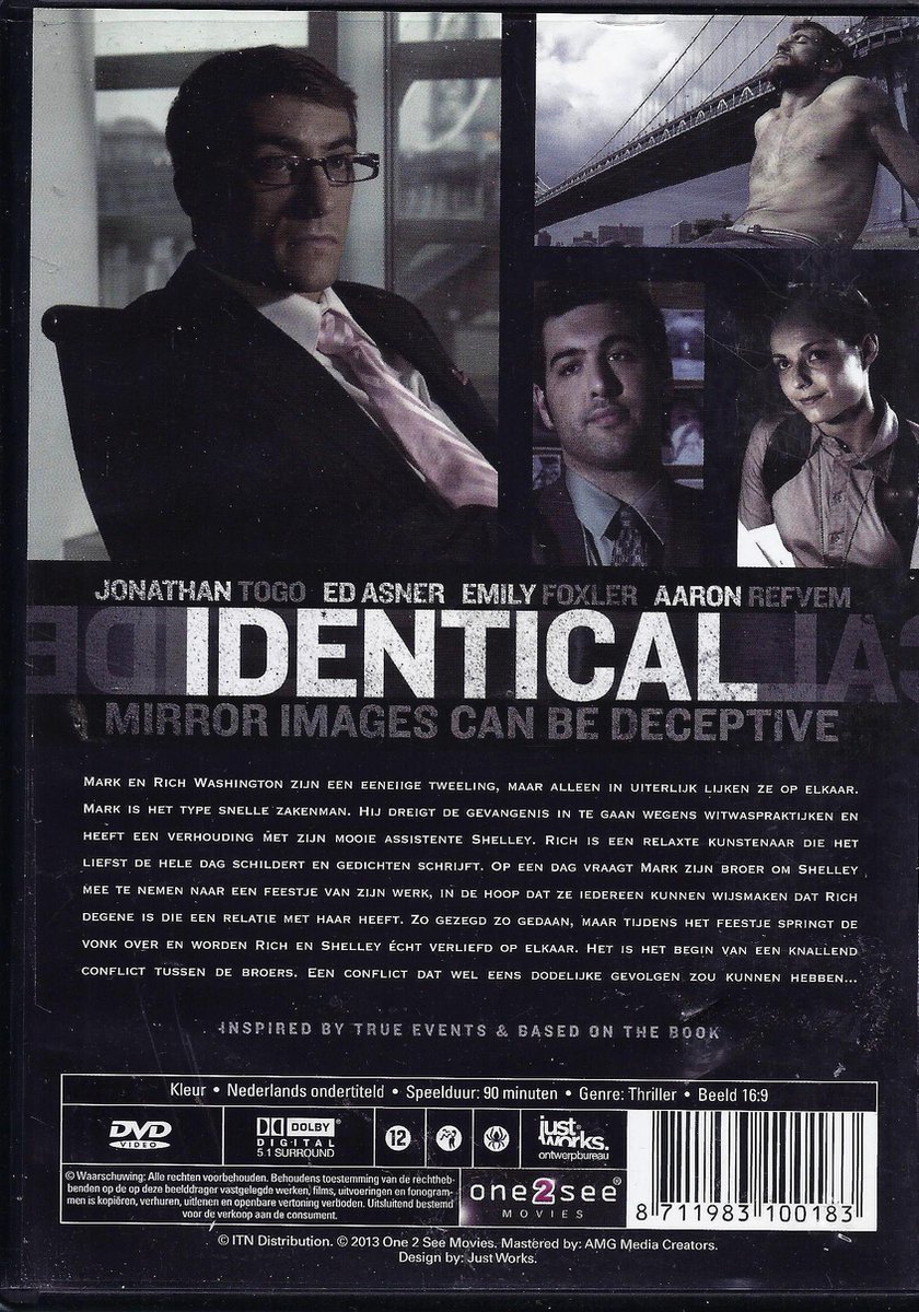 Identical (Dvd), Emily Foxler | Dvd's | bol.com