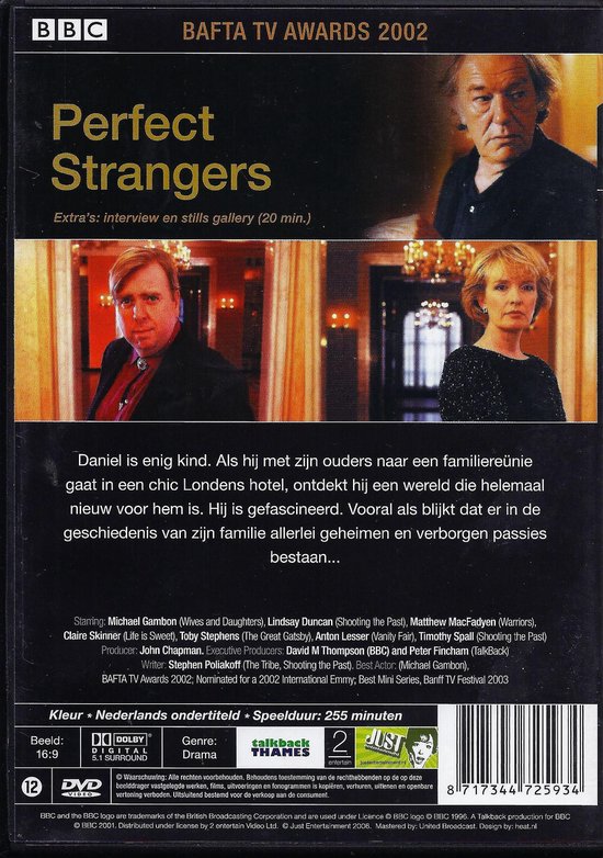 Stephen Poliakoff's Perfect Strangers (Dvd) | Dvd's | bol