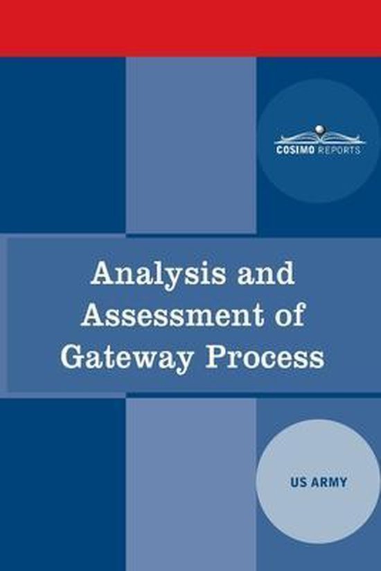 Analysis and Assessment of Gateway Process | 9781646794997 | The Us ...