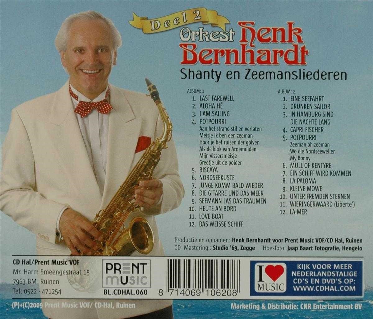 Orkest Henk Bernhardt - Speelt Wereld Melodieen Deel 2 (CD), Orkest ...