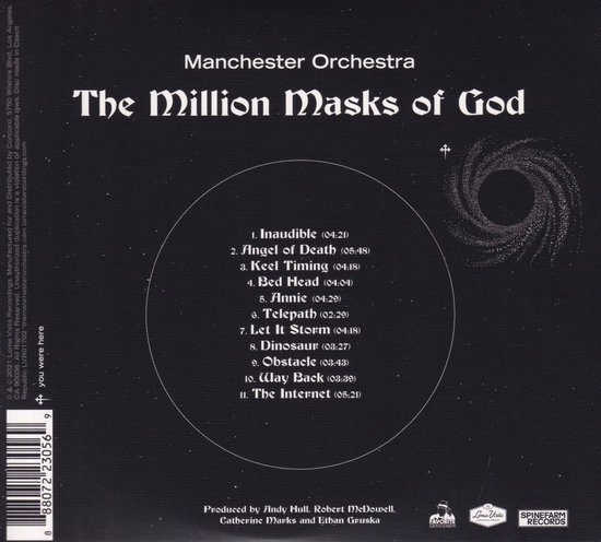 Manchester Orchestra - The Million Masks Of God (CD), Manchester ...