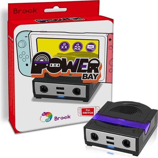 Brook Powerbay Bluetooth Docking Station voor Nintendo Switch - 4K HDMI ...