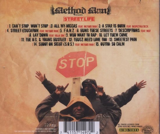 Method Man Presents Street Life - Street Education (CD), Method Man ...