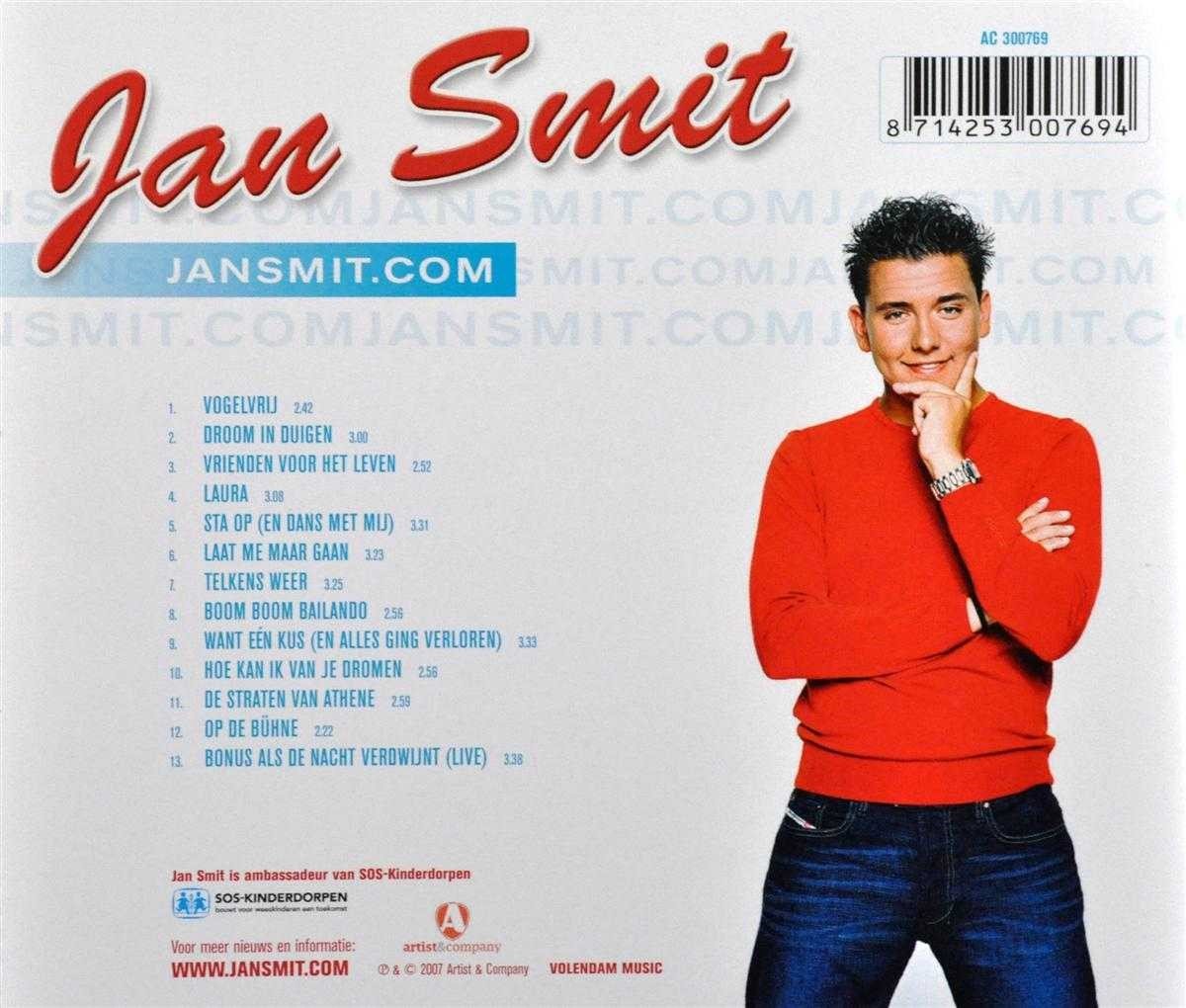 Jan Smit - Jansmit.Com (CD) (Limited Edition), Jan Smit | CD (album ...