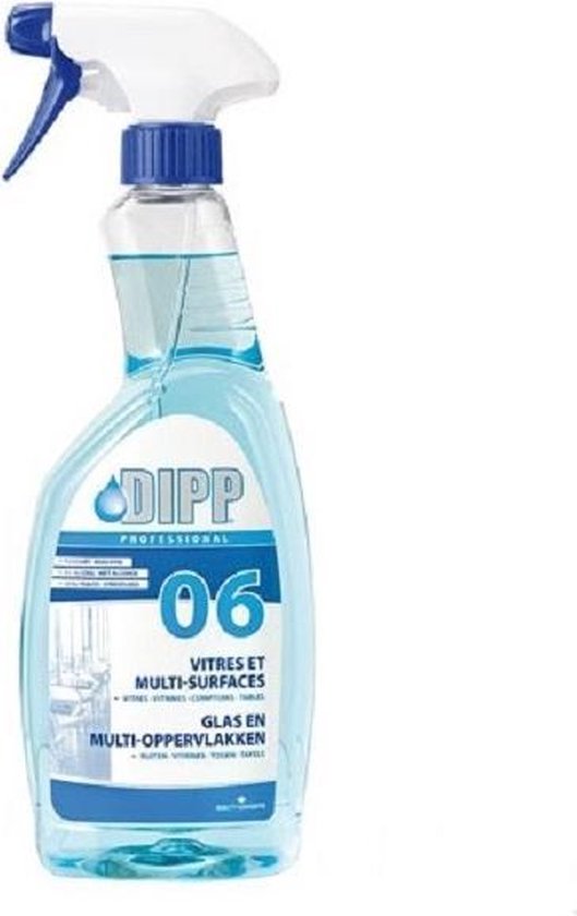 DIPP N°06 - Glas en spiegel reiniger 750ml SPRAY | bol.com