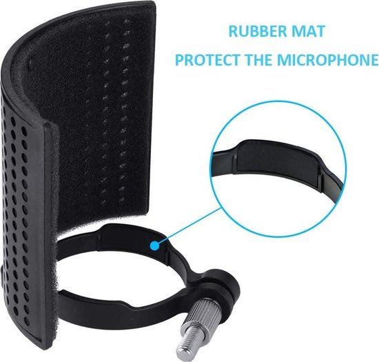 Pop Filter voor Razer Seiren X - Wind Screen Masker Shield met clip ...