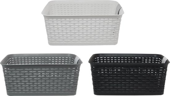 3 Manden - (Korter) Mand - 25X19X10.5Cm - 3 kleuren - 3 Stuks | bol.com