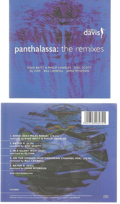 Panthalassa: The Remixes, Miles Davis | CD (album) | Muziek | bol