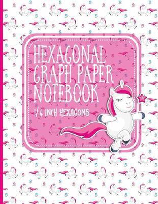 Hexagonal Graph Paper Notebook: 1/4 Inch Hexagons: Organic Chemistry ...