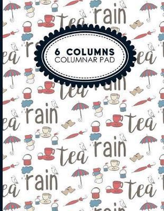 6 Columns Columnar Pad | 9781979719469 | Moito Publishing | Boeken ...