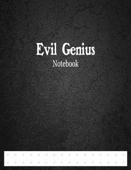 Evil Genius Notebook, Little Bookshop | 9781976543180 | Boeken | bol