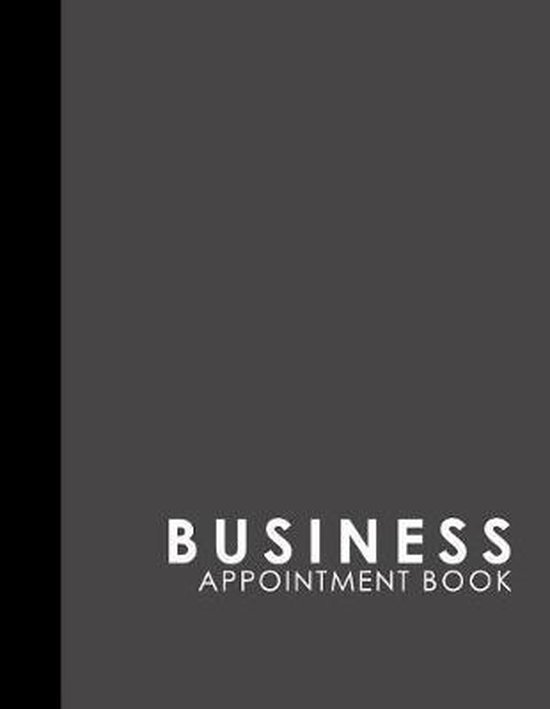 Business Appointment Book- Business Appointment Book, Moito Publishing ...