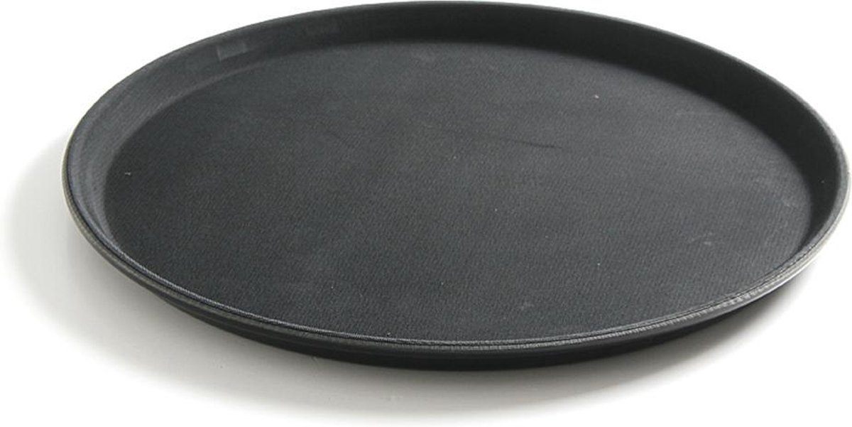 Hendi Dienblad Rond - Zwart - Antislip Dienblad Horeca - Ø36x(H)2cm ...