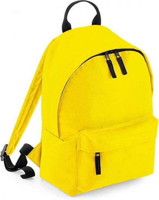 Mini Fashion Backpack/Rugzak BagBase - 8 Liter Yellow | bol