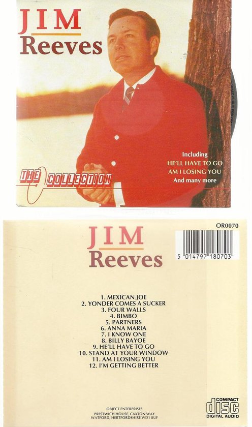 JIMREEVES - THE COLLECTION, Jim Reeves | Muziek | bol