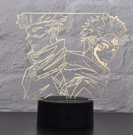 DawnLights - Gojo x Itadori Design - JJK - Jujutsu Kaisen - Lampe 3D ...