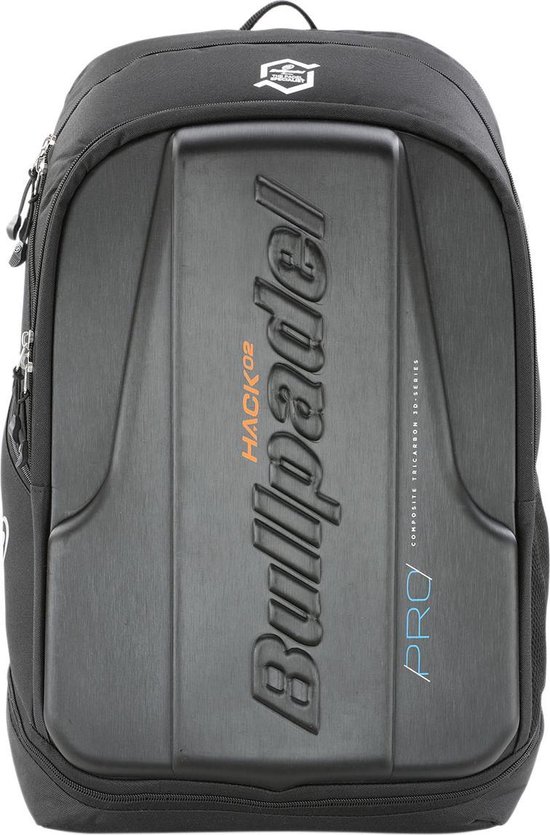 Bullpadel Padel Rugzak - Padeltas - Tech Zwart - Harde buitencase | bol.com