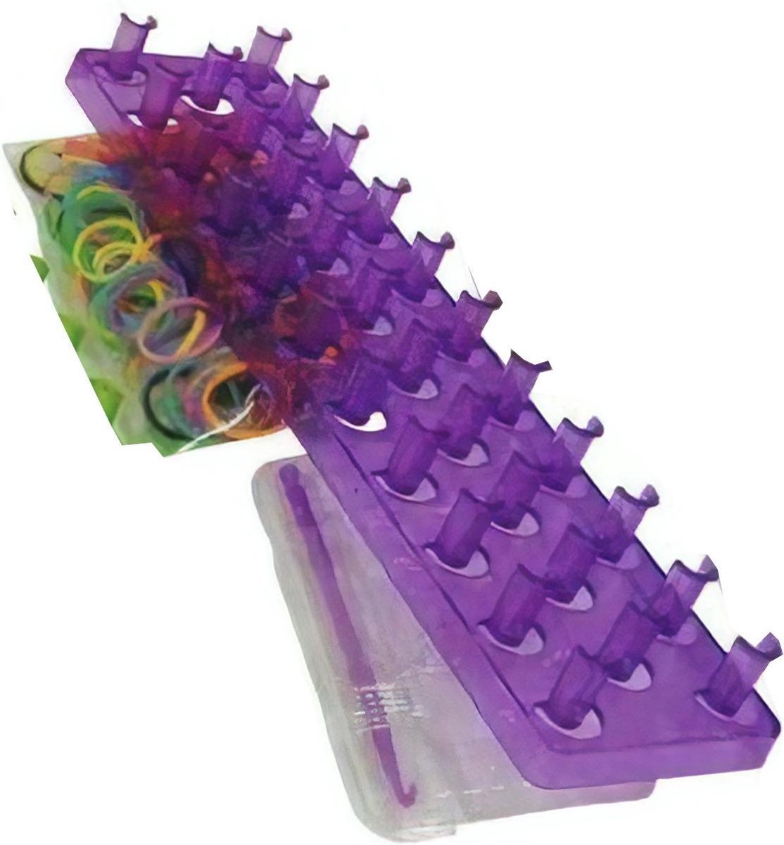 Loom Twister Trainer Pack Loombandjes 200 Stuks Paars | bol