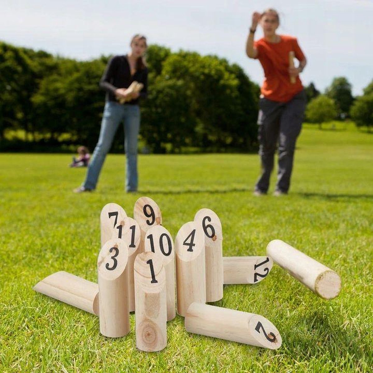 Kubb Original - Kub Spell Volwassenen en Kinderen - Kubbs - Kubben - Kubben Buitenspel... | bol.com