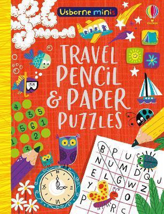 Usborne Minis Pencil & Paper Puzzles, Kate Nolan | 9781474981064 ...
