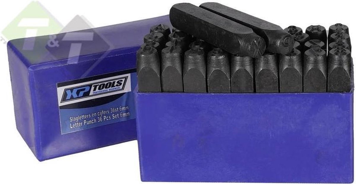 Slagletters 6mm, gehele alfabet, slag letters, 36 dlg, JMC | bol.com