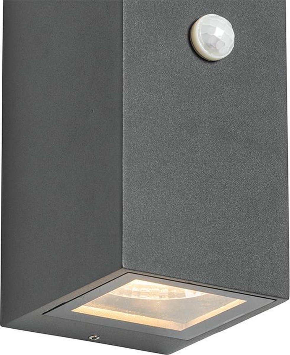 QAZQA baleno - Moderne Wandlamp met Bewegingsmelder | Bewegingssensor ...