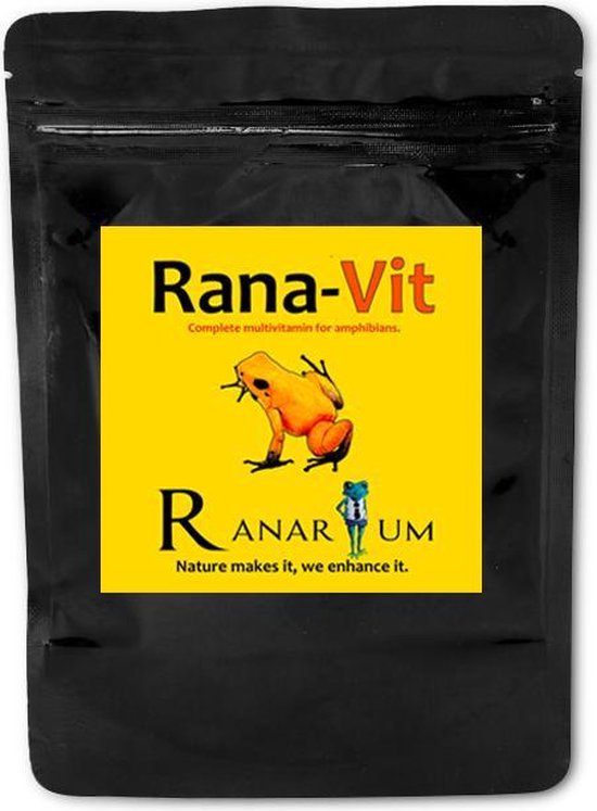 Ranarium Rana-Vit Multi Vitamine Supplement Amfibieën en Reptielen ...