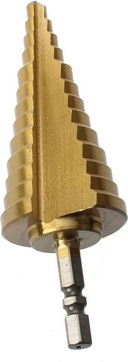 Stappenboor 6-35 mm – HSS stappenboor – Kegelboor – Trapgatboor ...