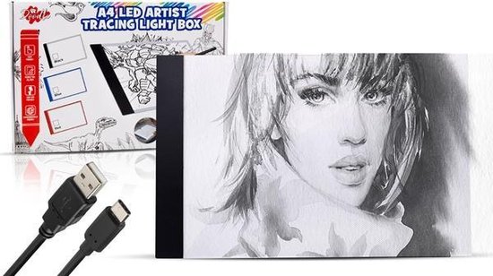 A4 Doodle LED-lichtbak voor tekenen | bol.com
