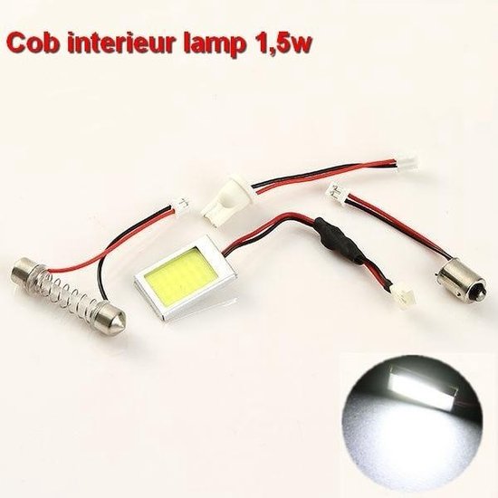 Led COB Interieurlamp 1,5w Cool-wit | bol.com