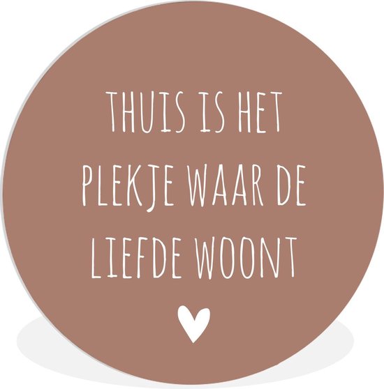 Thuis is het plekje waar de liefde woont - Quotes - Spreuken Kunststof ... Thuis is het plekje waar de liefde woont - Quotes - Spreuken Kunststof ...