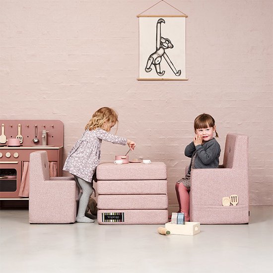 by KlipKlap KK kinderfauteuil roze | bol