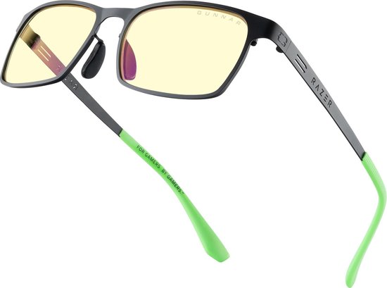 GUNNAR - Razer FPS Mini Gaming Bril - Computerbril - Blauw Licht Bril ...