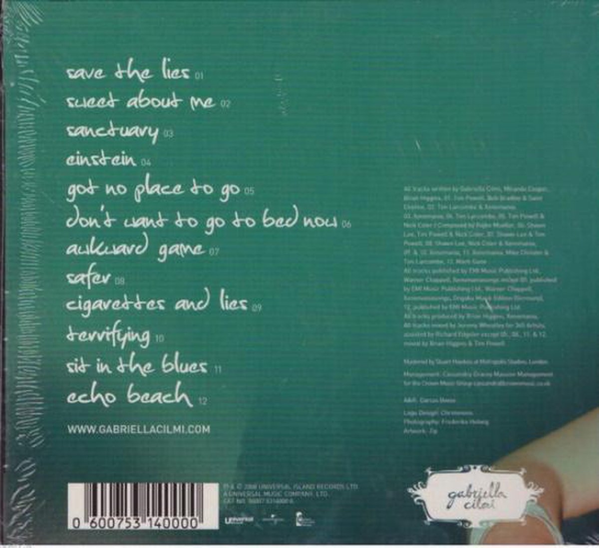 Lessons To Be Learned, Gabriella Cilmi | CD (album) | Muziek | bol.com