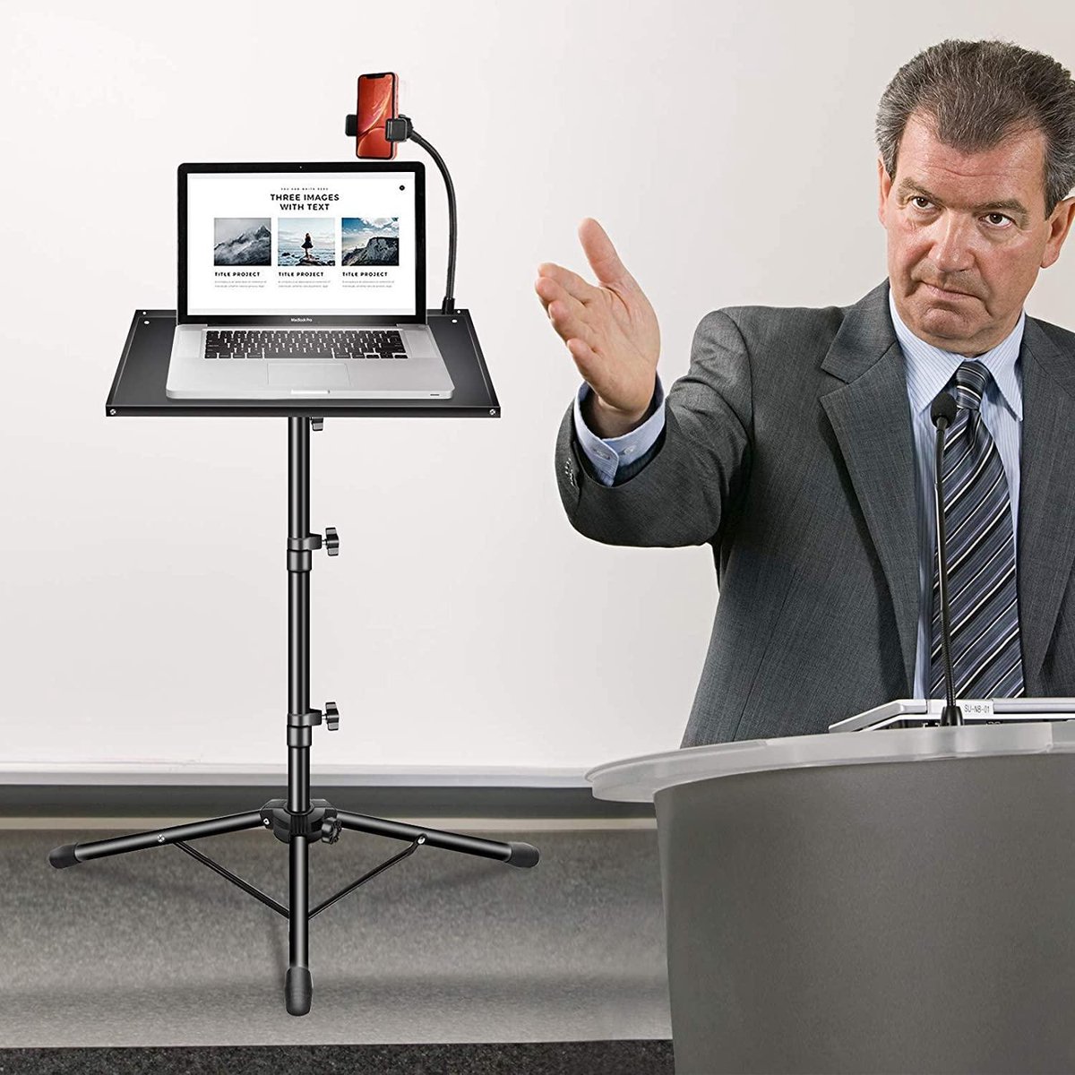 Beamer standaard - Laptop & Macbook statief - Verstelbaar tripod ...