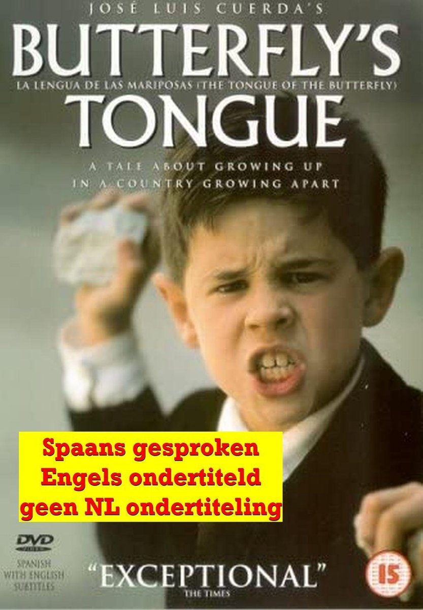 Butterfly Tongue - La Lengua De Las Mariposas [DVD] [2000] (Dvd) | Dvd ...
