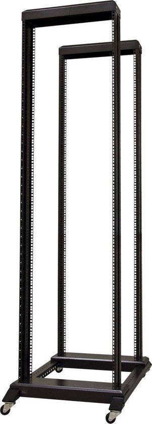 Alfaco 19-DR6832, 32U, 19" Rack Frame op wielen, (BxDxH) 600x800x1575mm ...