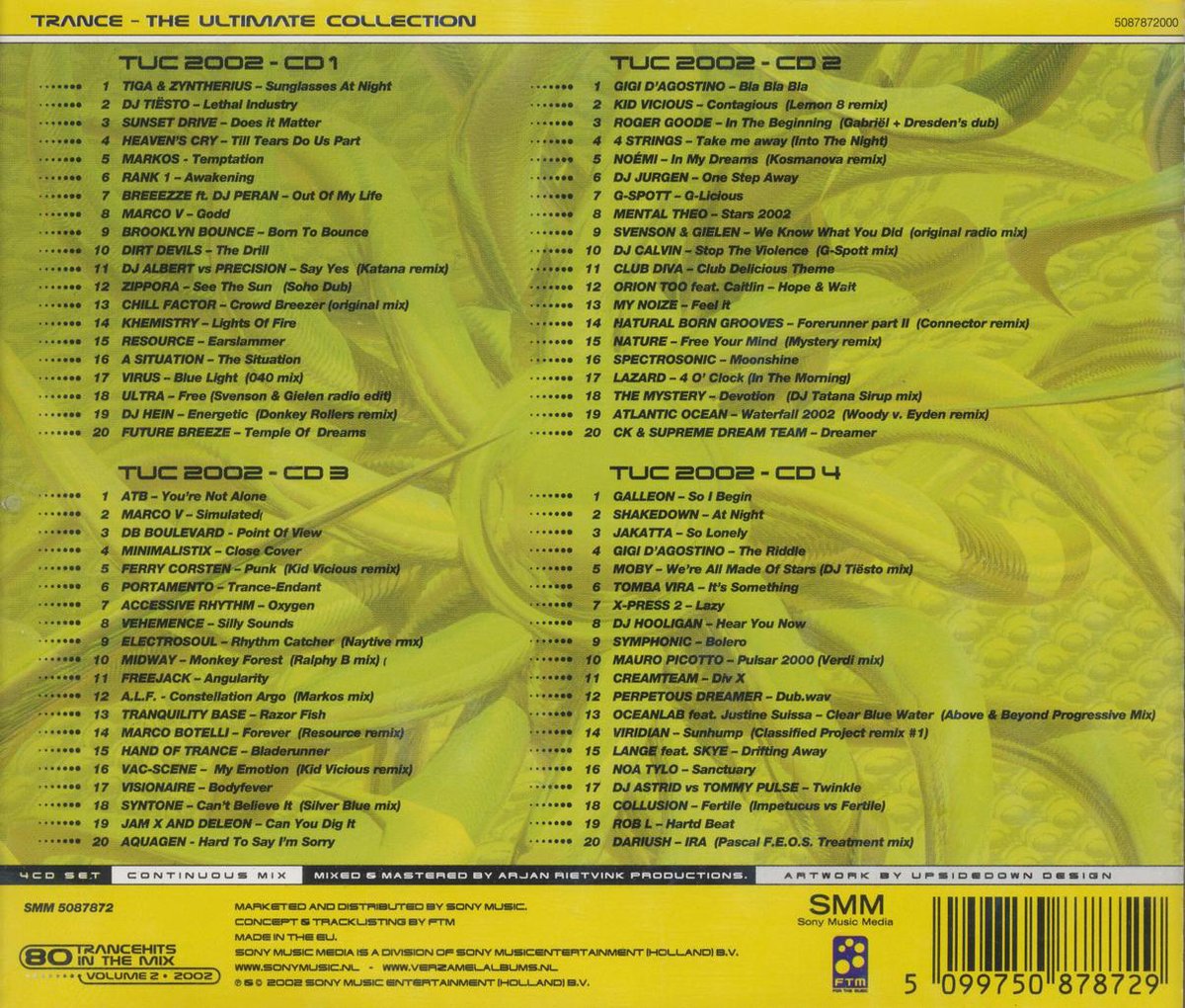 Trance The Ultimate Collection 2002 deel 2, various artists | CD (album ...