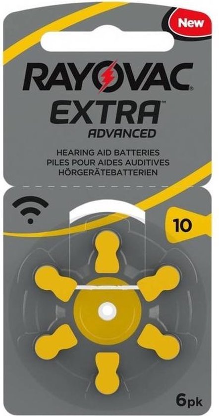 Rayovac Extra Advanced 10 hoortoestel batterijen | bol