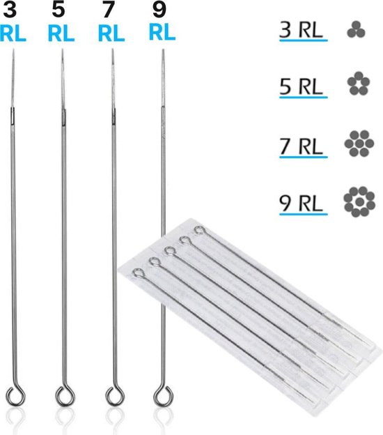 D-Lux.® - Stick and Poke - Tattoo set - Tattoo inkt - Tattoo Naalden - Sjablonen - 18... | bol