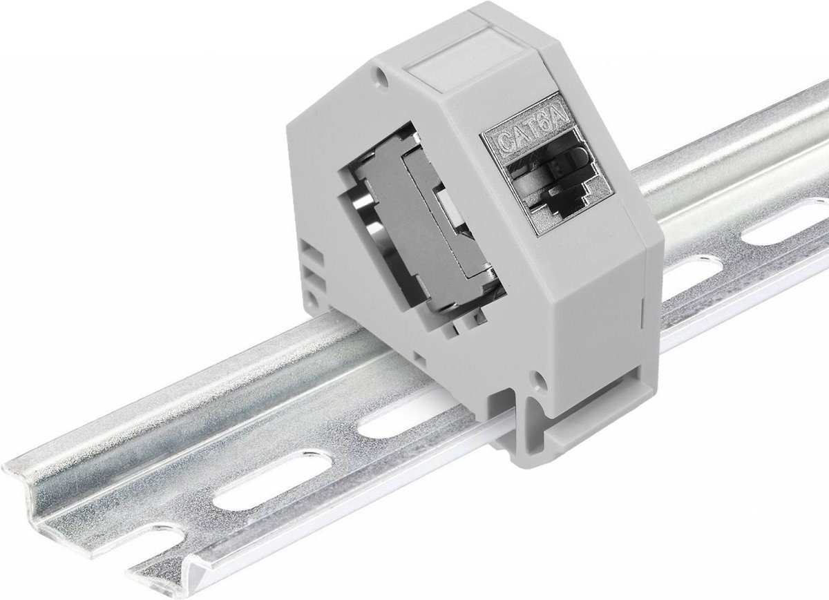 kwmobile 8 keystone adapters voor CAT6A kabels - Set van 8 keystone ...
