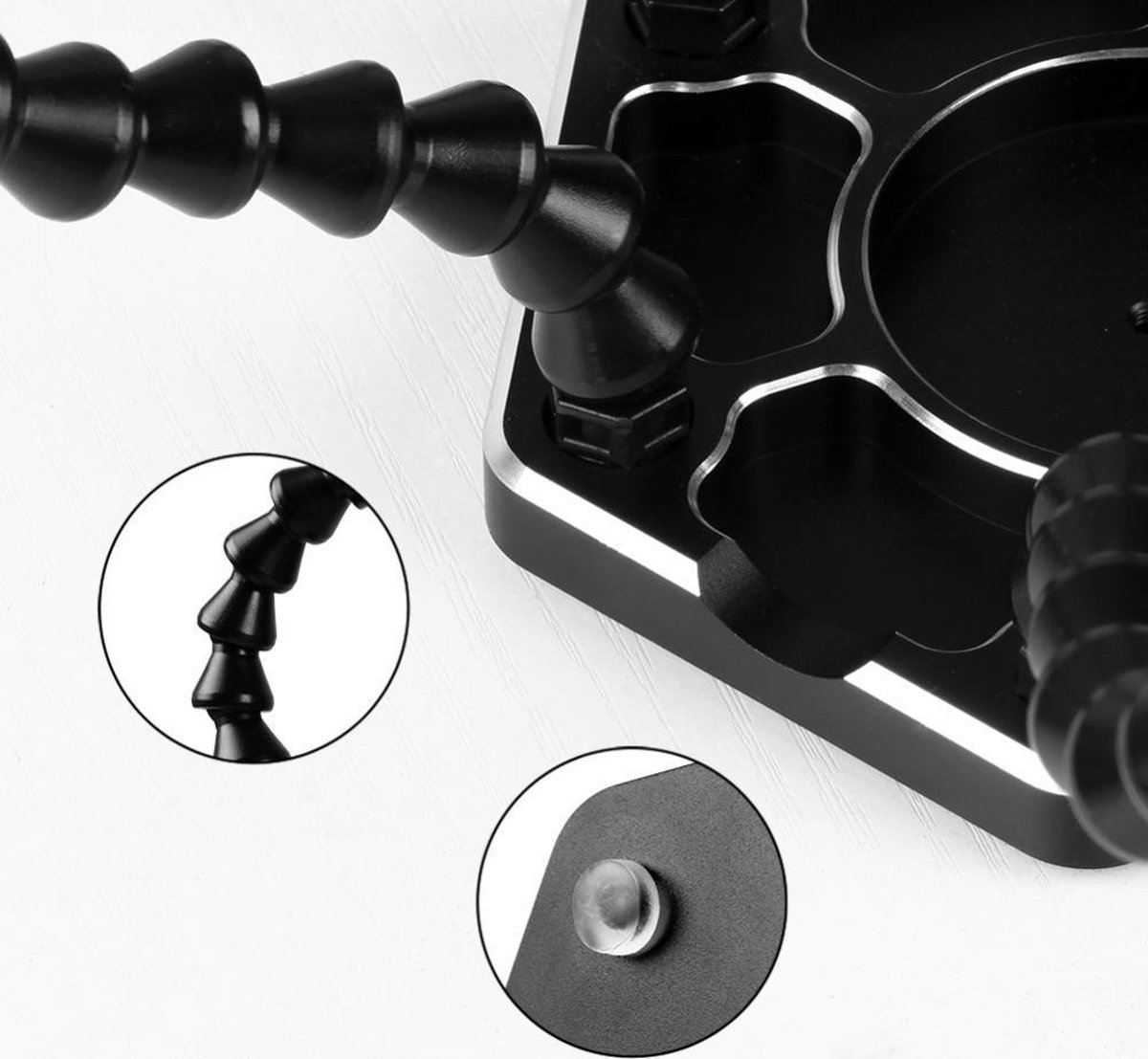 Allteq - Derde hand - Soldeerhulp - Loep - 3/5x vergroting - 6 ...