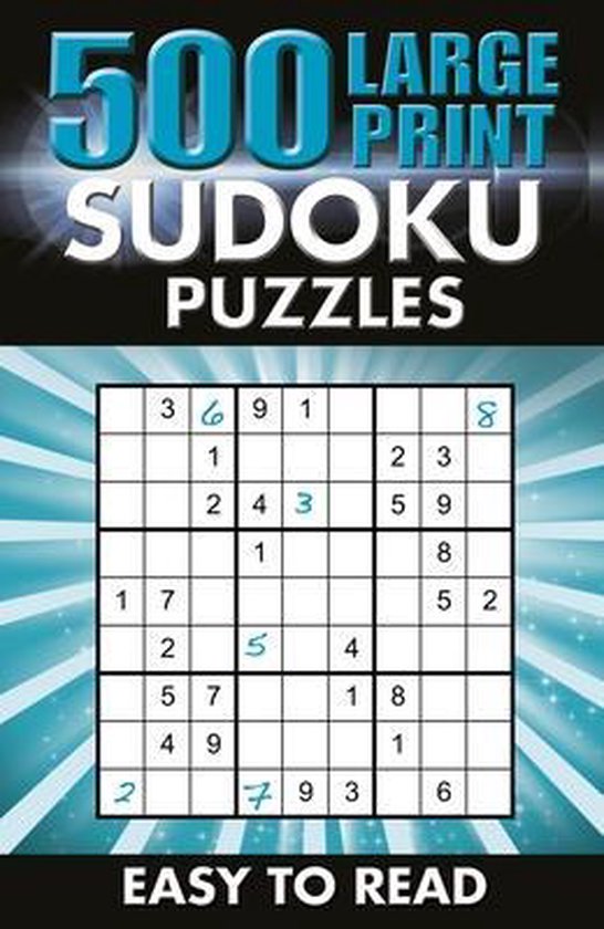 Ultimate Puzzle Challenges- 500 Large Print Sudoku Puzzles, Eric ...