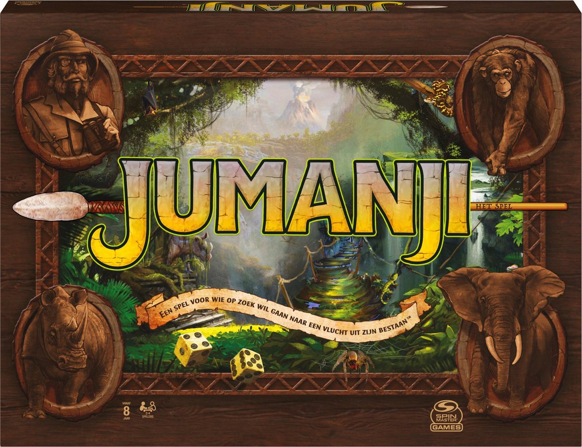 Jumanji Het Spel - Avonturenbordspel | Games | bol.com