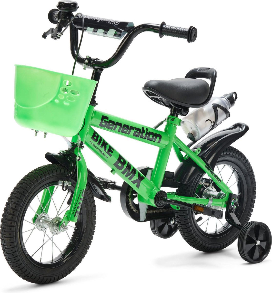Generation BMX Fiets 16 inch Groen - Kinderfiets | bol.com