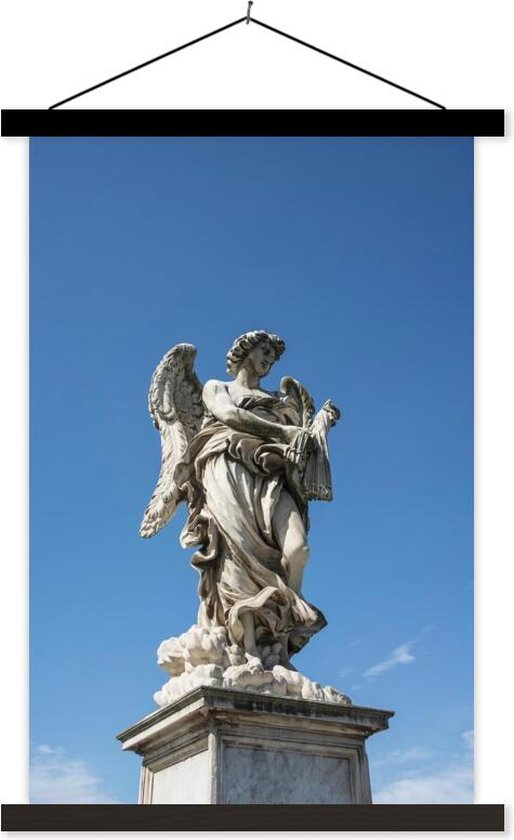 Posterhanger incl. Poster - Schoolplaat - Standbeeld van engel op de ...
