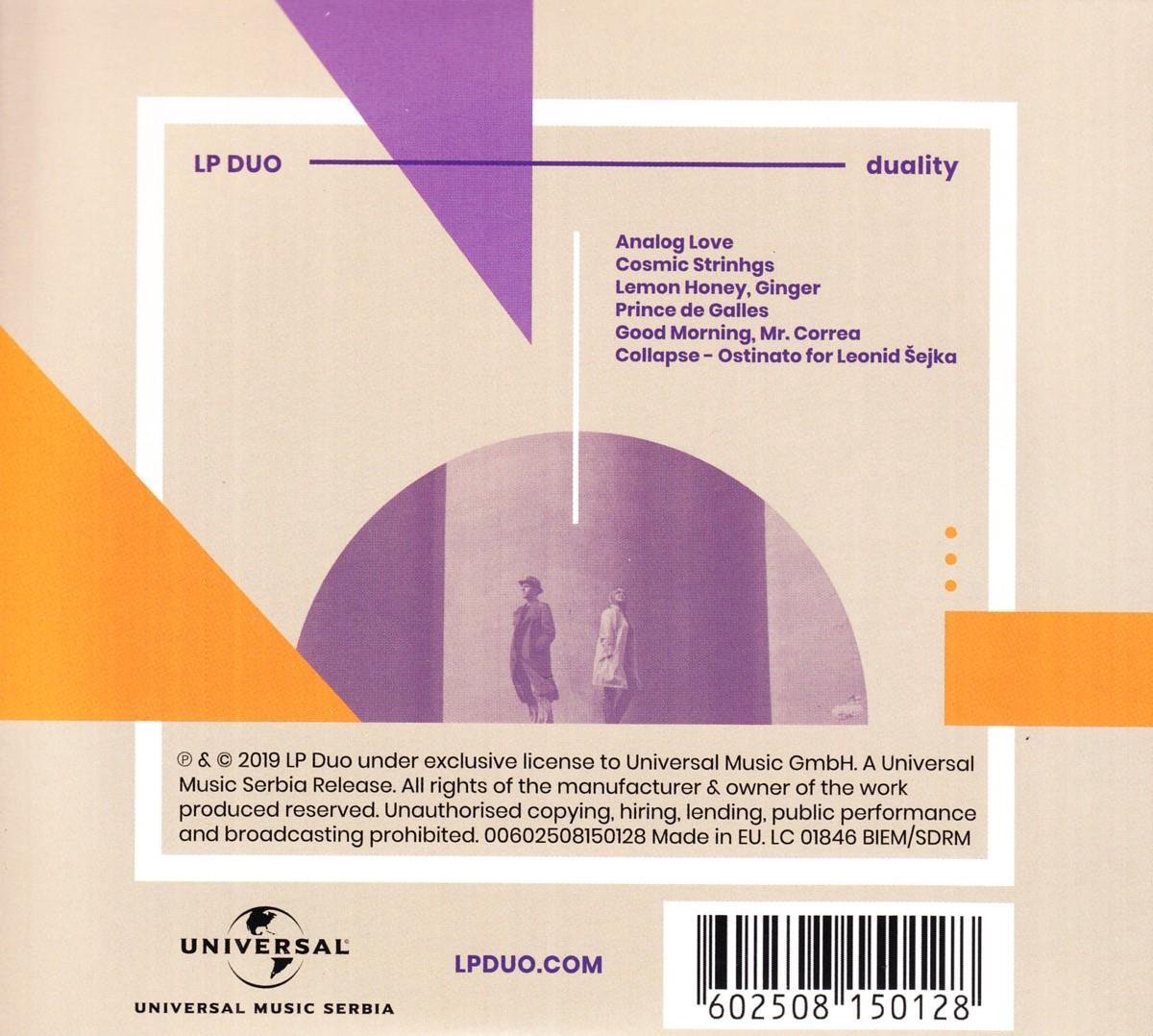 Lp Duo - Duality (CD), Lp Duo | CD (album) | Muziek | bol.com