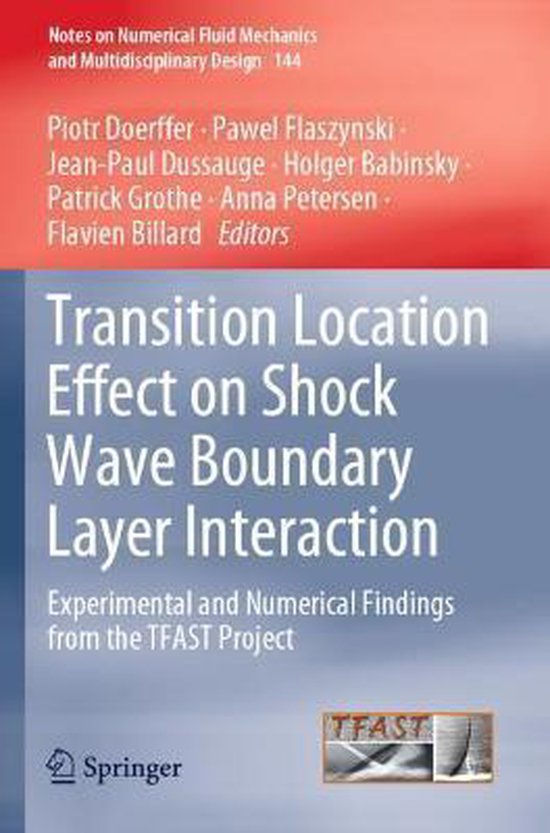 Transition Location Effect on Shock Wave Boundary Layer Interaction | 9783030474638 |... | bol