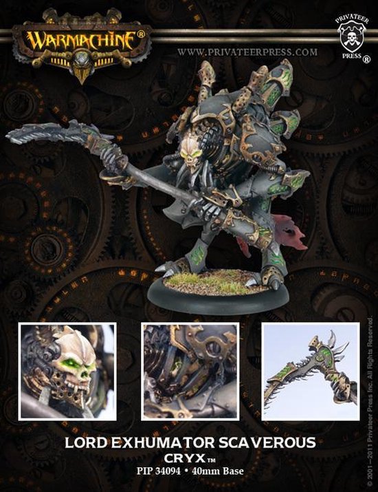 Cryx Lord Exhumator Scaverous | bol.com